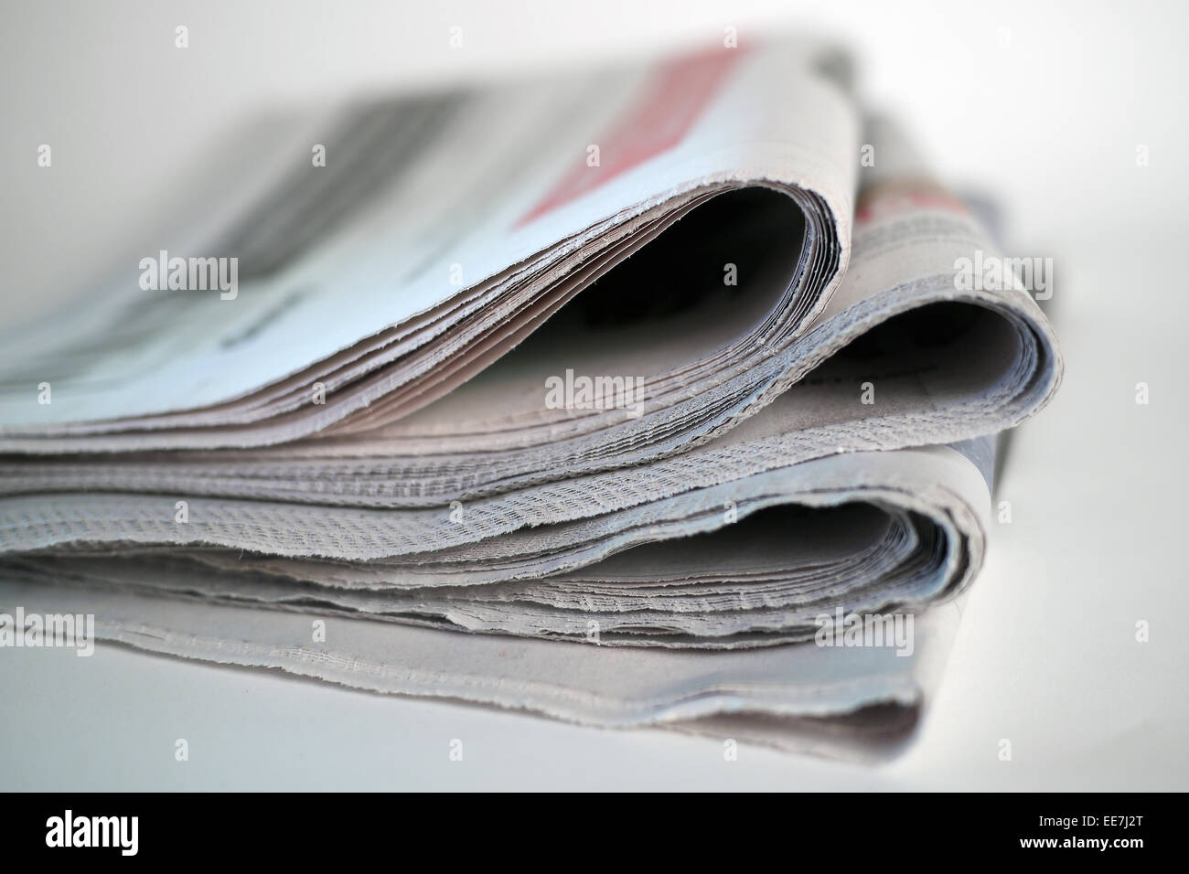 newspapers, no text visible Stock Photo - Alamy