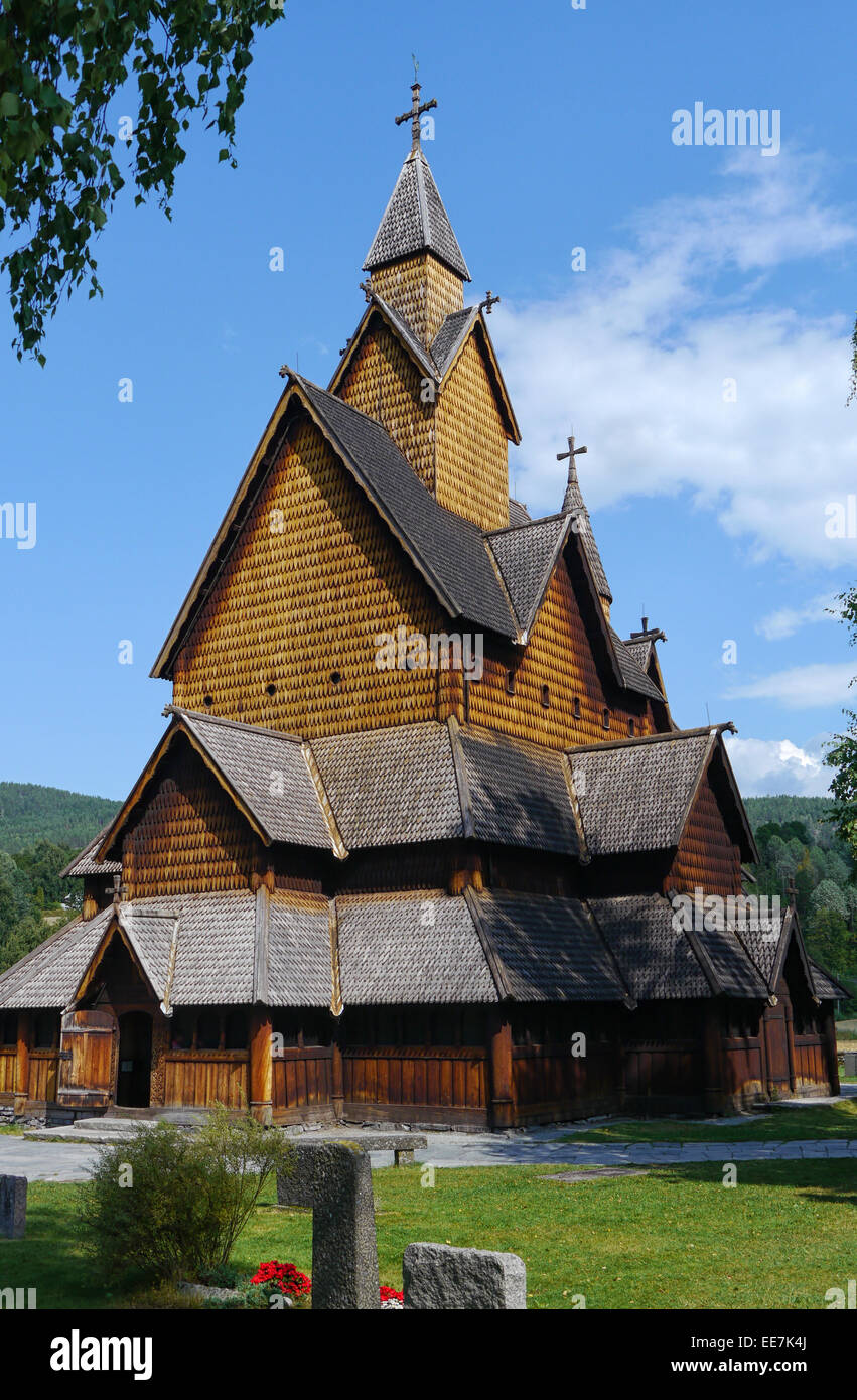 oldest church in norway Stock Photo - Alamy