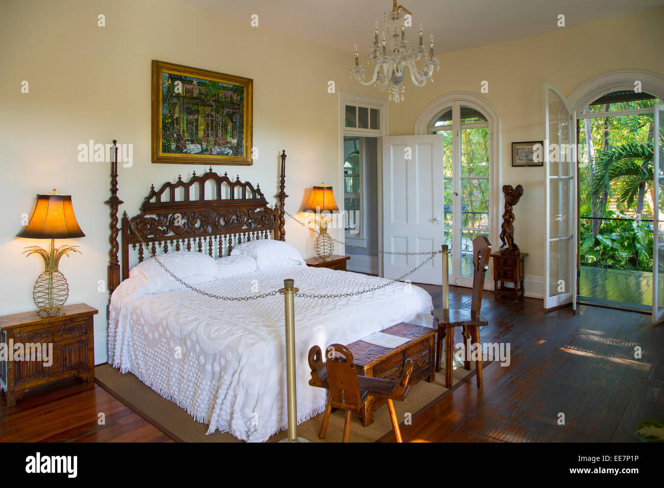 Hemingway House Interior Key West High Resolution Stock Photography and ...