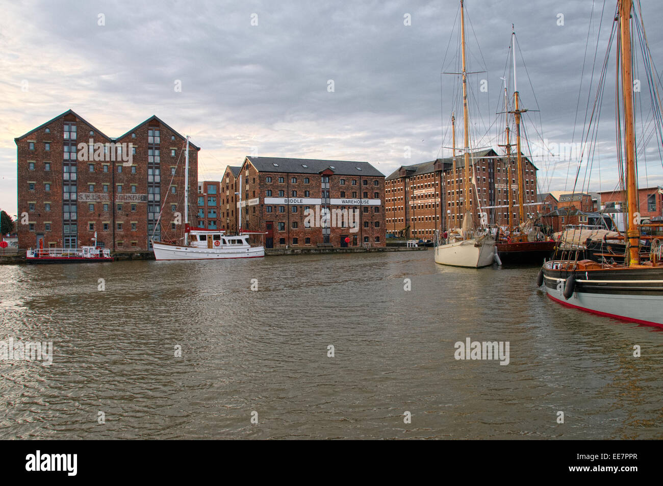 Gloucester Docks, Gloucestershire Stock Photo - Alamy