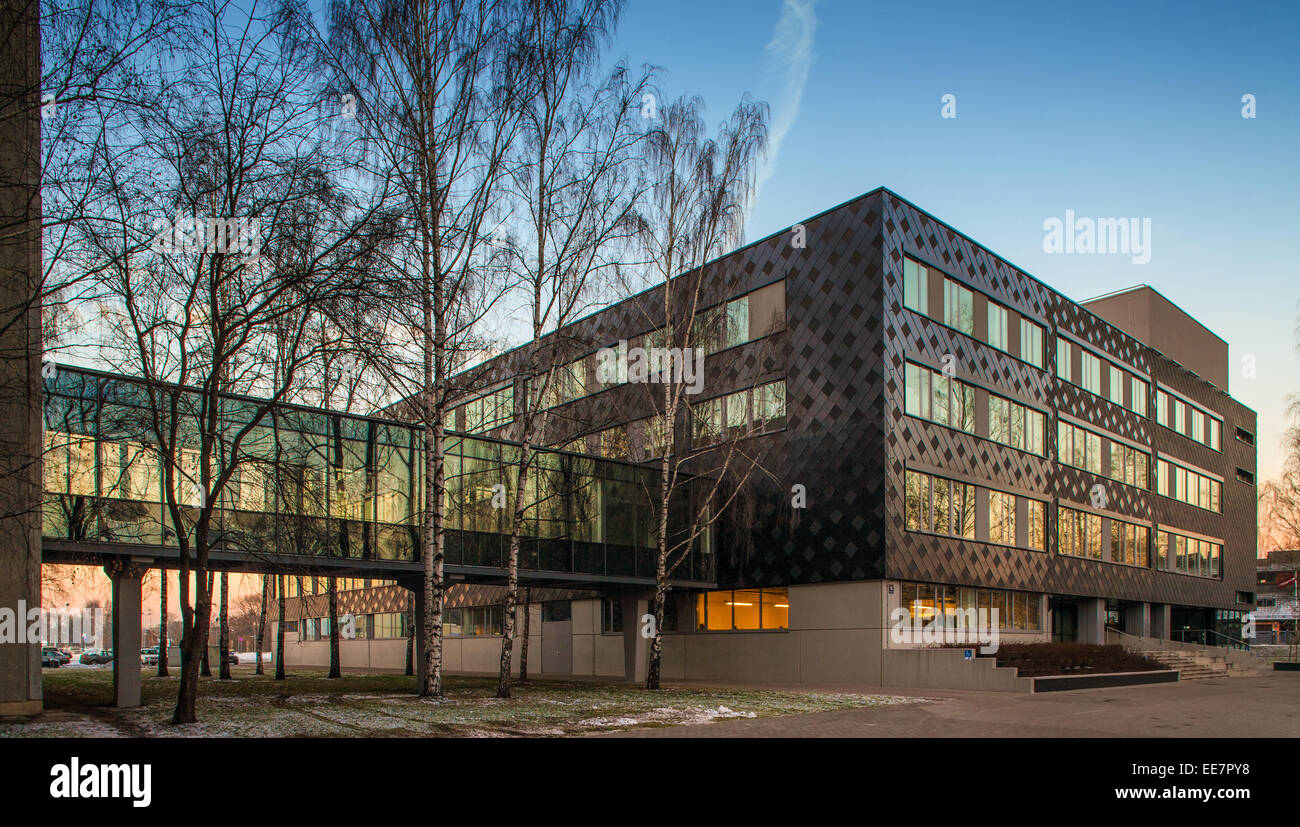 Design center of Riga Technical University Stock Photo - Alamy