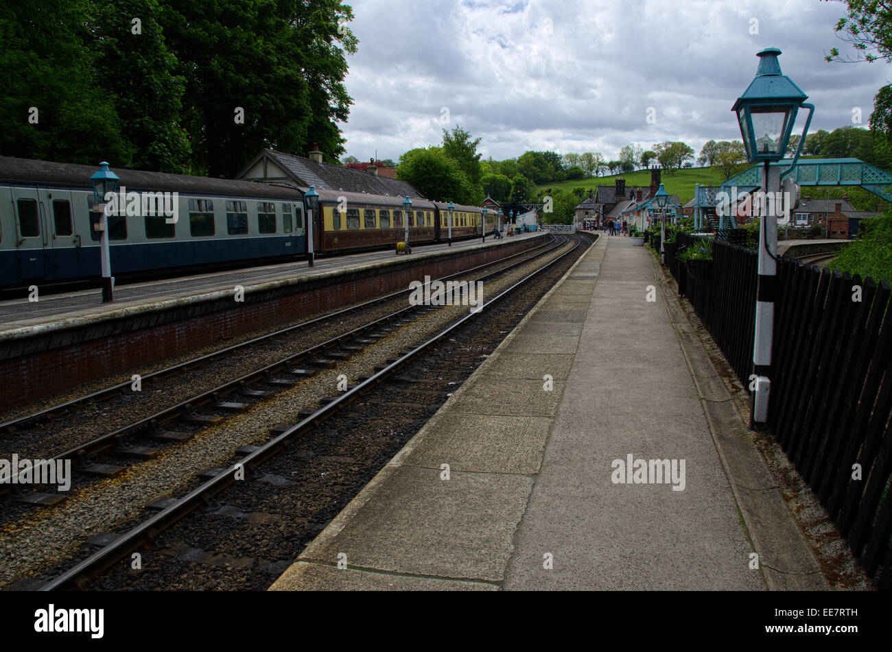 Grosmont Railway Station North York Moors Railway Stock Photo - Alamy