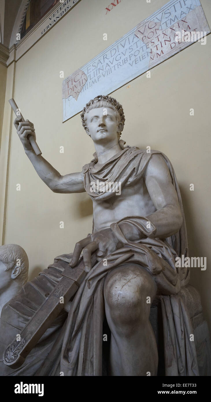 Greece sculptures in Vatican museum, Italy Stock Photo - Alamy