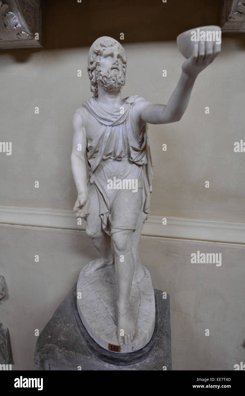 Greece sculptures in Vatican museum, Italy Stock Photo - Alamy