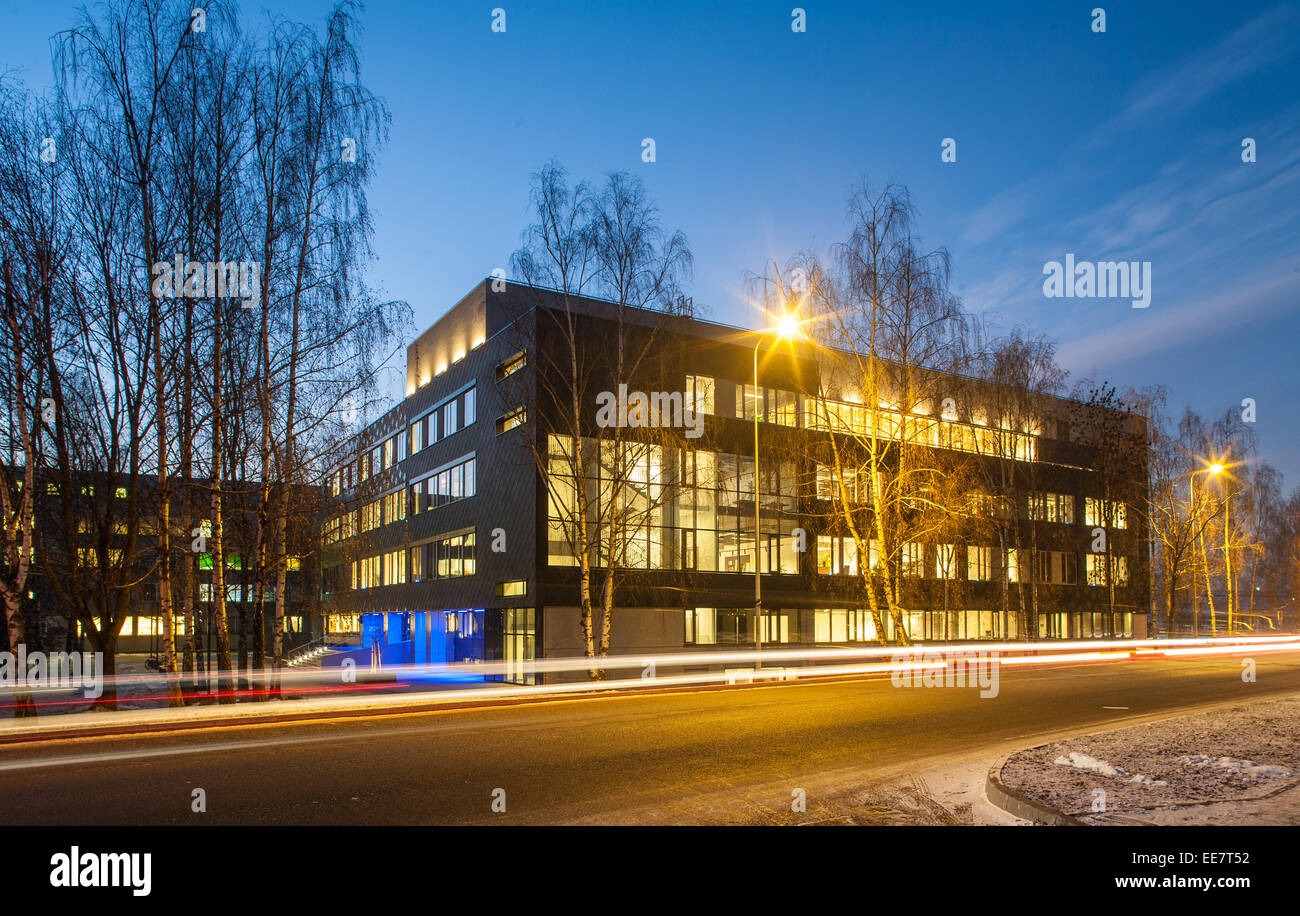 Design center of Riga Technical University. architecture, riga, latvia ...