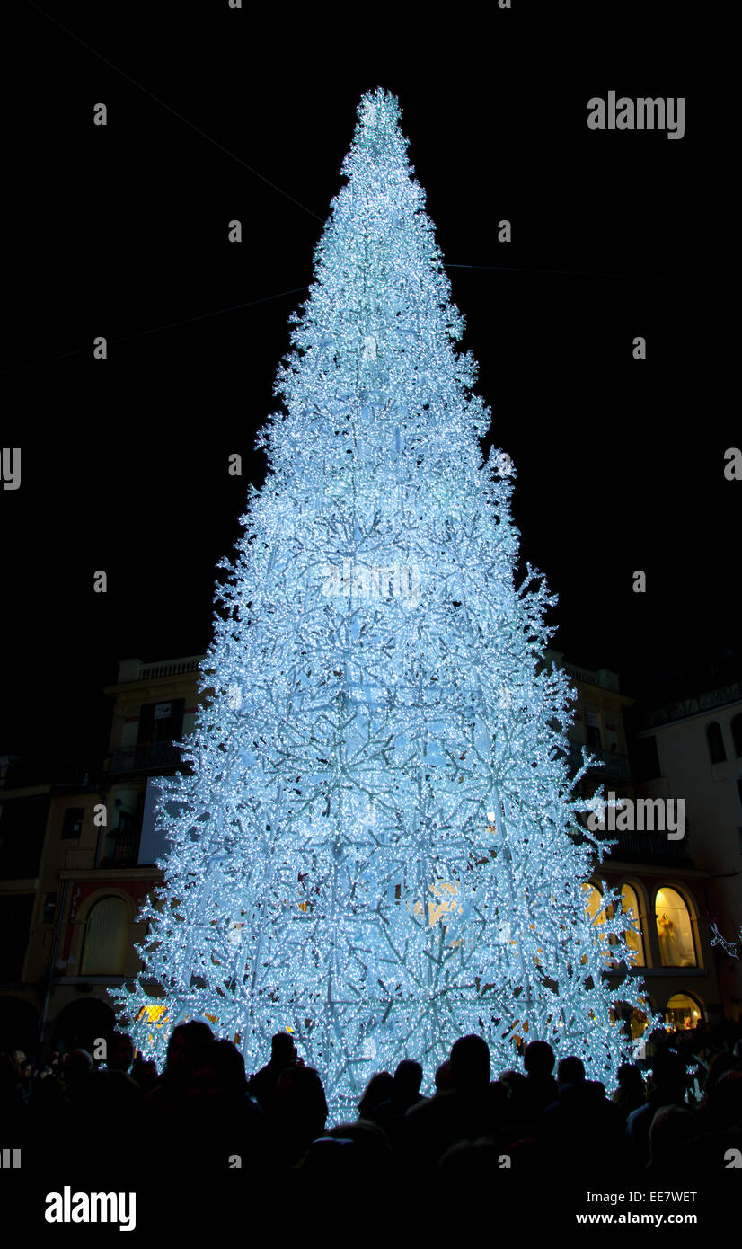 Blue lit electric tree hi-res stock photography and images - Alamy