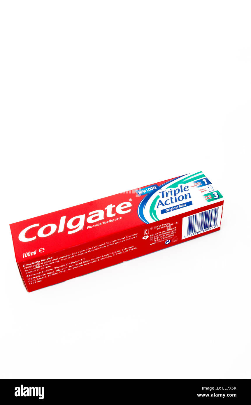 Toothpaste box uk hi-res stock photography and images - Alamy