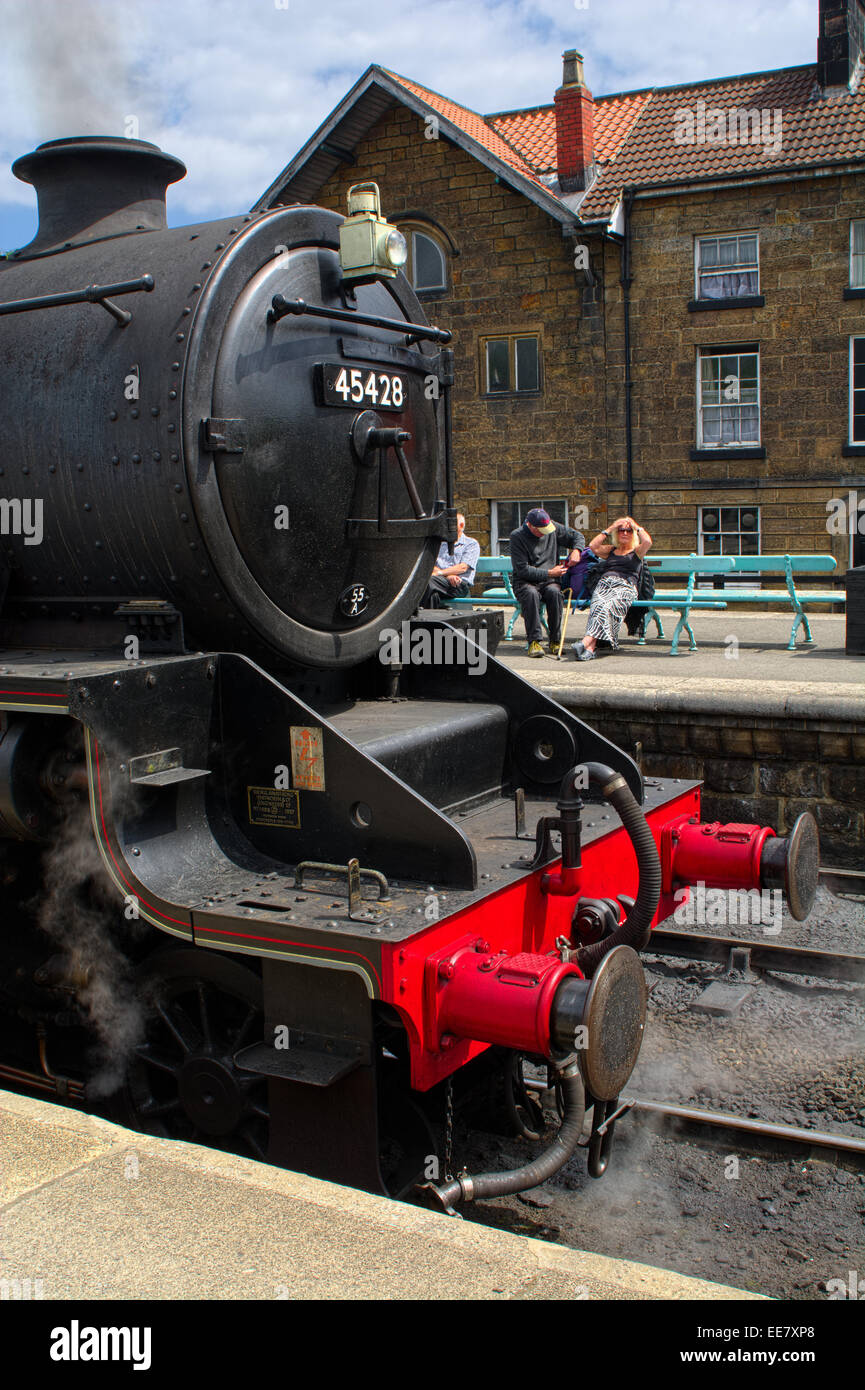 Grosmont Railway Station North York Moors Railway Stock Photo - Alamy