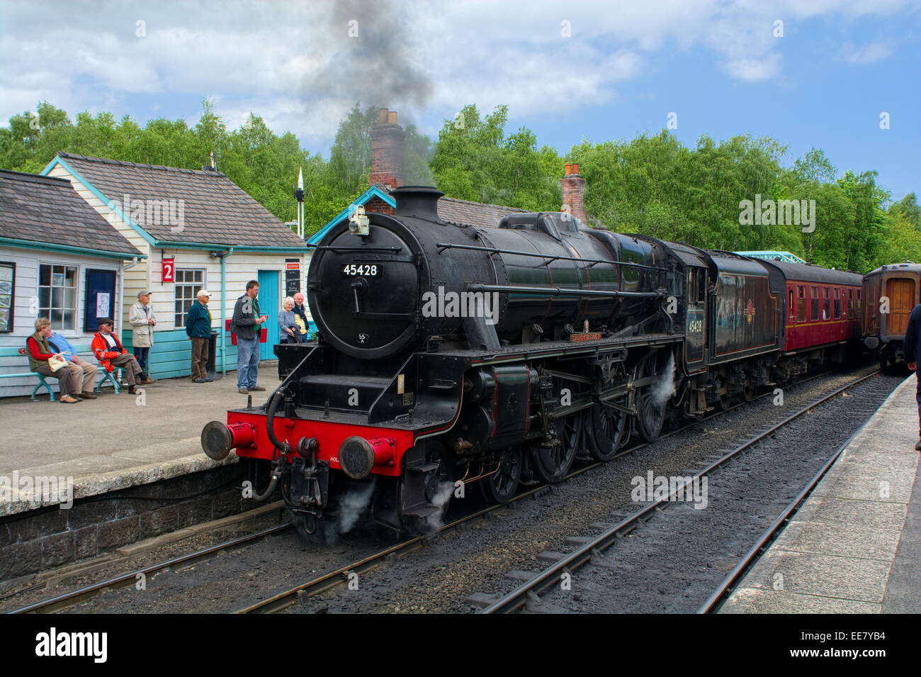 Grosmont Railway Station North York Moors Railway Stock Photo - Alamy