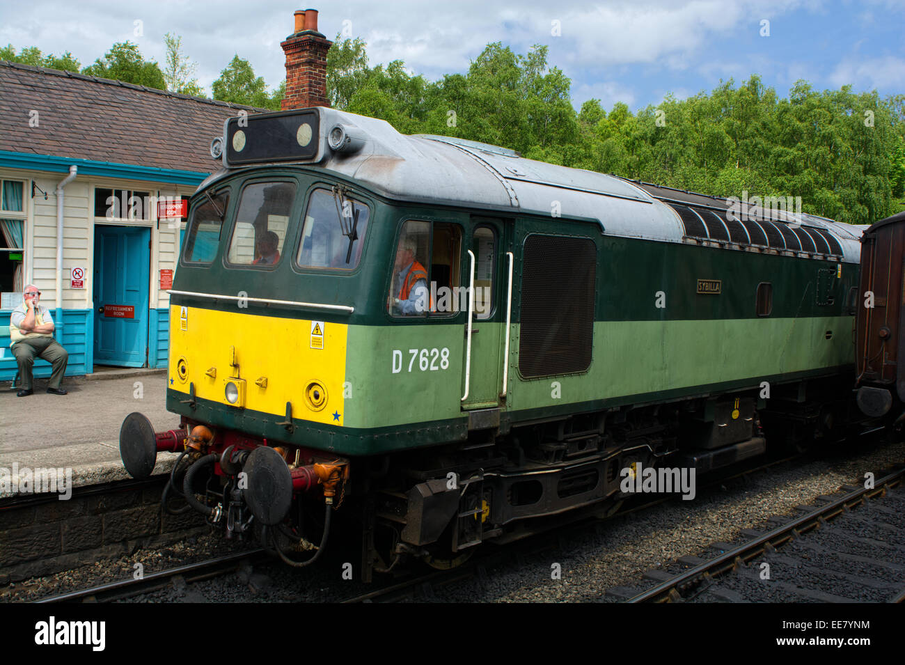 Grosmont Railway Station North York Moors Railway Stock Photo - Alamy