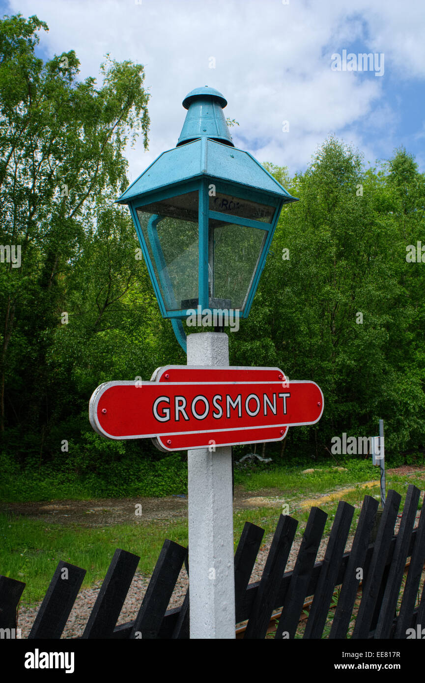 Grosmont Railway Station North York Moors Railway Stock Photo - Alamy