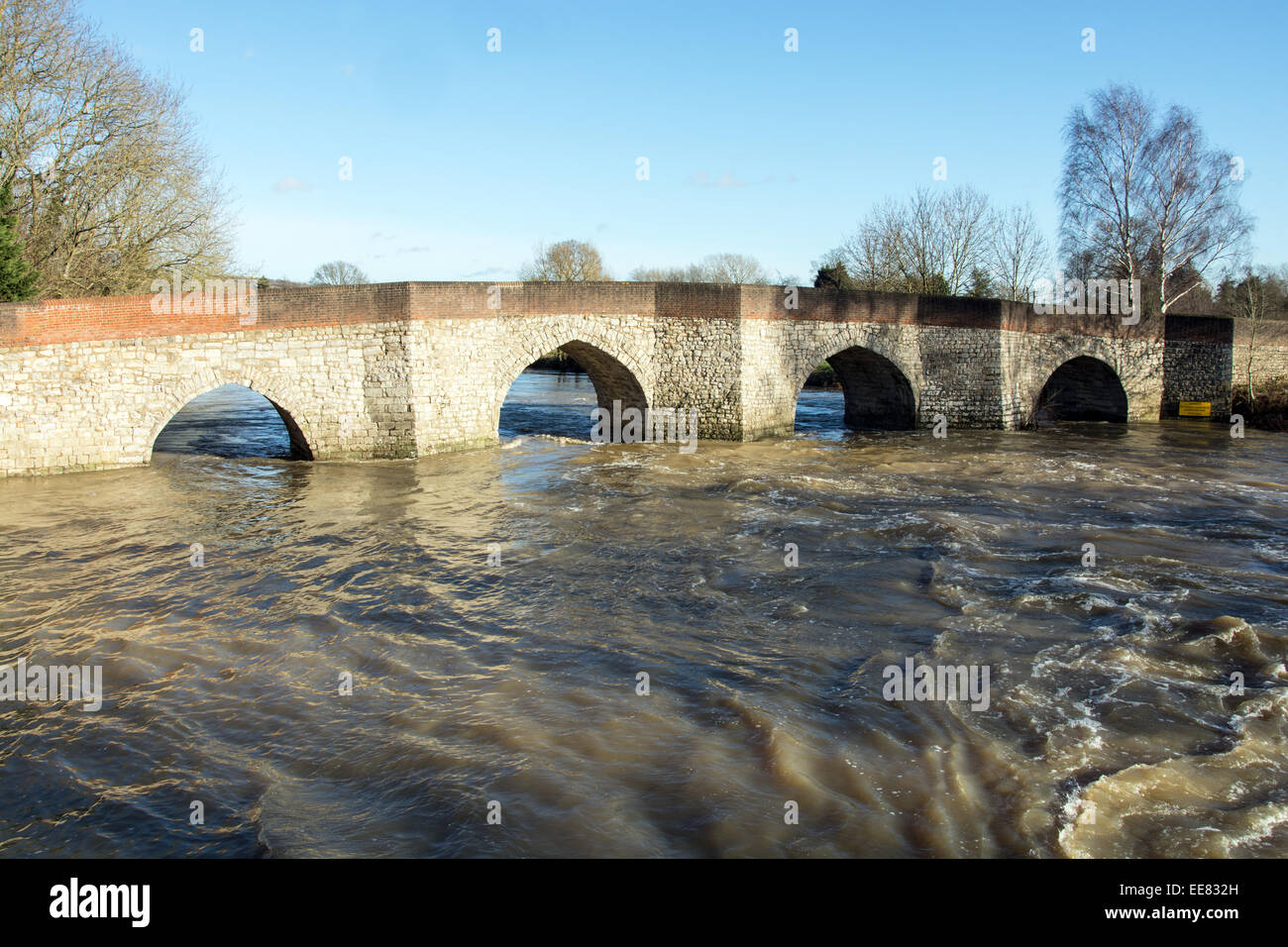 Flooding bridge hi-res stock photography and images - Alamy