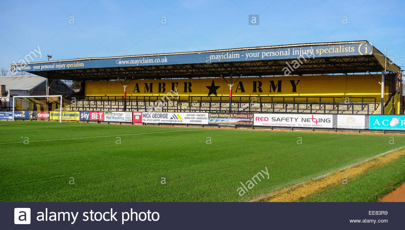 Abbey Stadium Cambridge High Resolution Stock Photography and Images ...