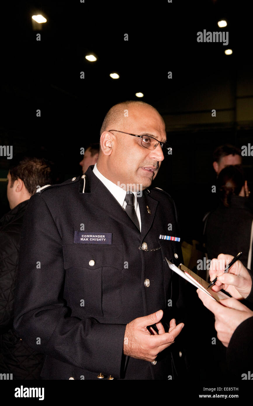 Met Commander Mak Chishty at the Official launch of London Premier ...