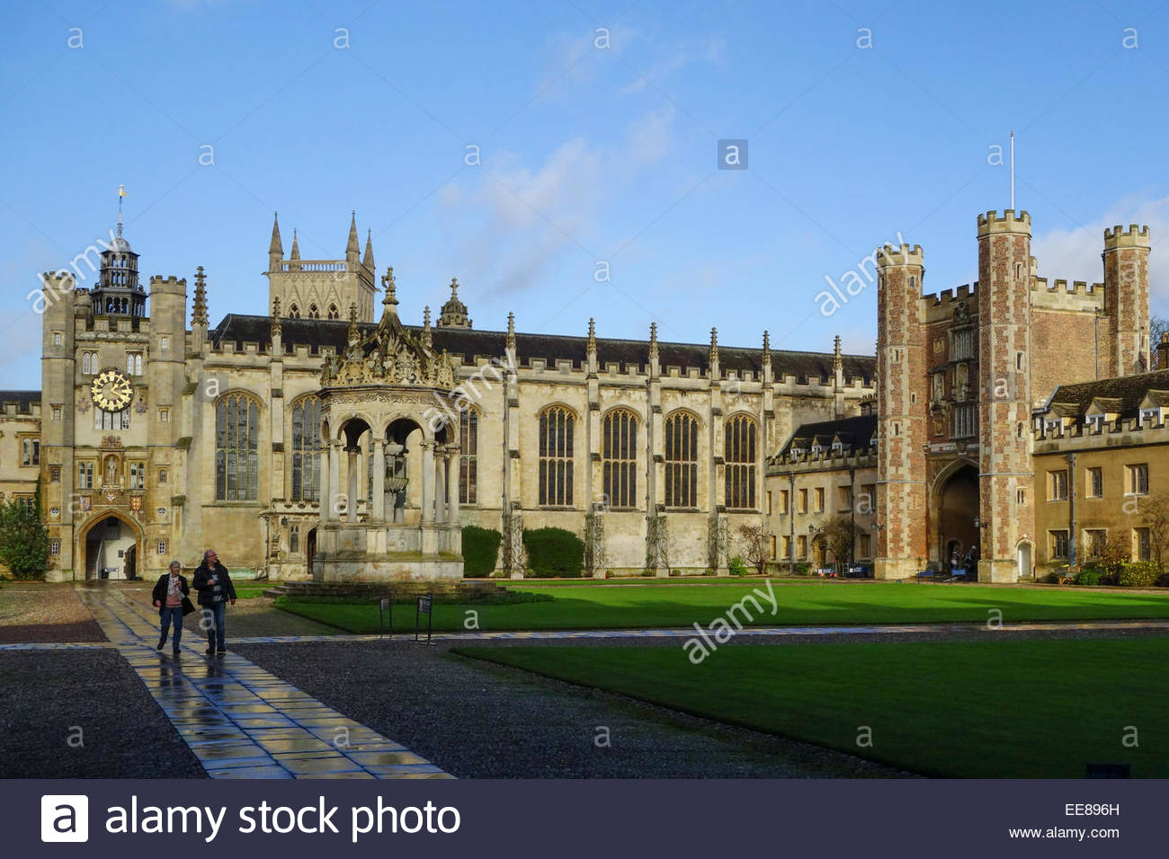 Trinity College University Cambridge High Resolution Stock Photography ...