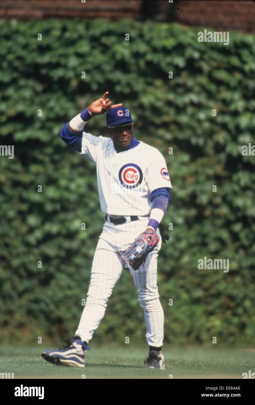 SAMMY SOSA 1998.k13185sgr.(Credit Image: © Stephen Green/Globe Photos ...