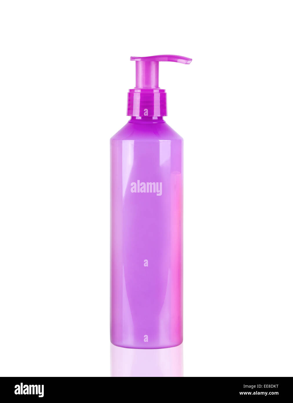 Purple neon lotion bottle with dispenser pump Stock Photo - Alamy