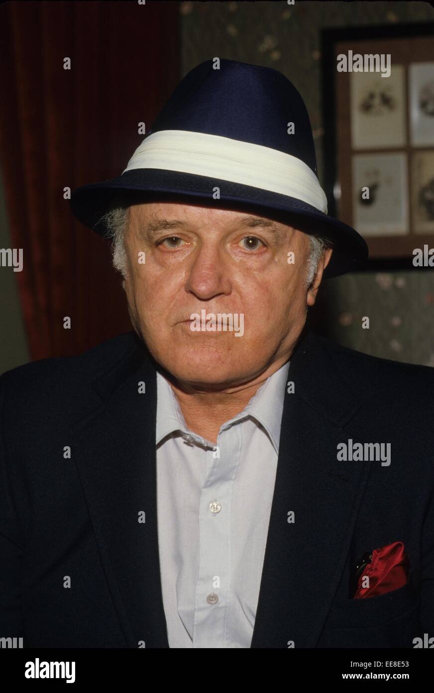 ROD STEIGER 1984.f2673.Supplied by Photos, inc. © Supplied By Globe ...