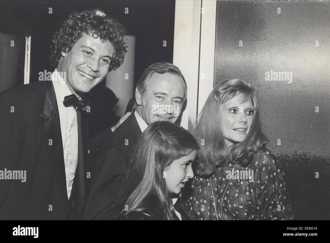 JACK LEMMON with family.3447.Supplied by Photos, inc. © Supplied By ...