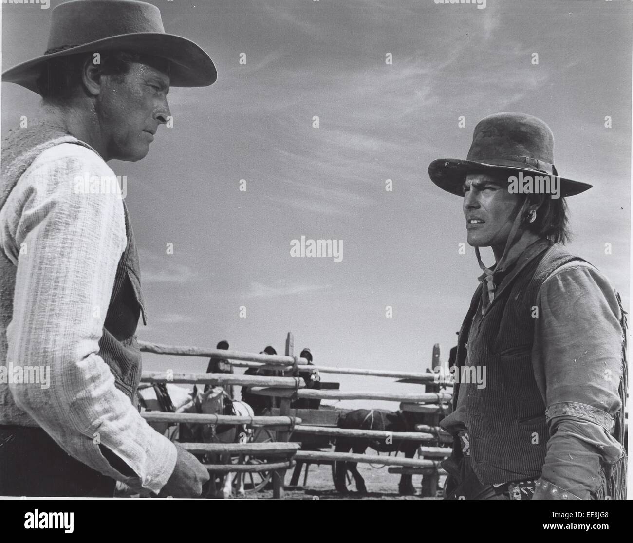 JOHN SAXON 1959.The Unforgiven.Supplied by Photos, inc. © Supplied By ...