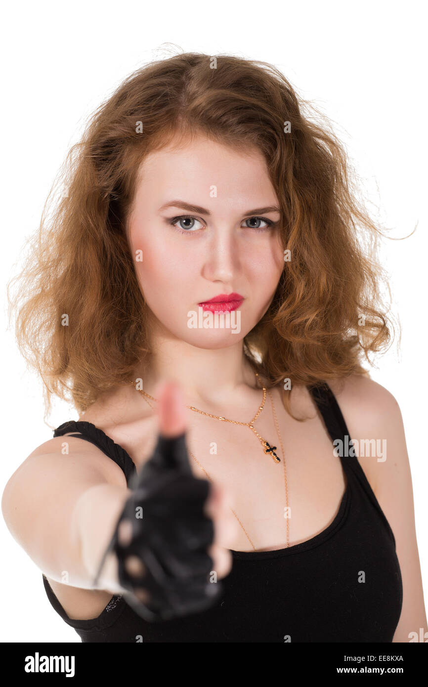 rock girl say ok Stock Photo - Alamy