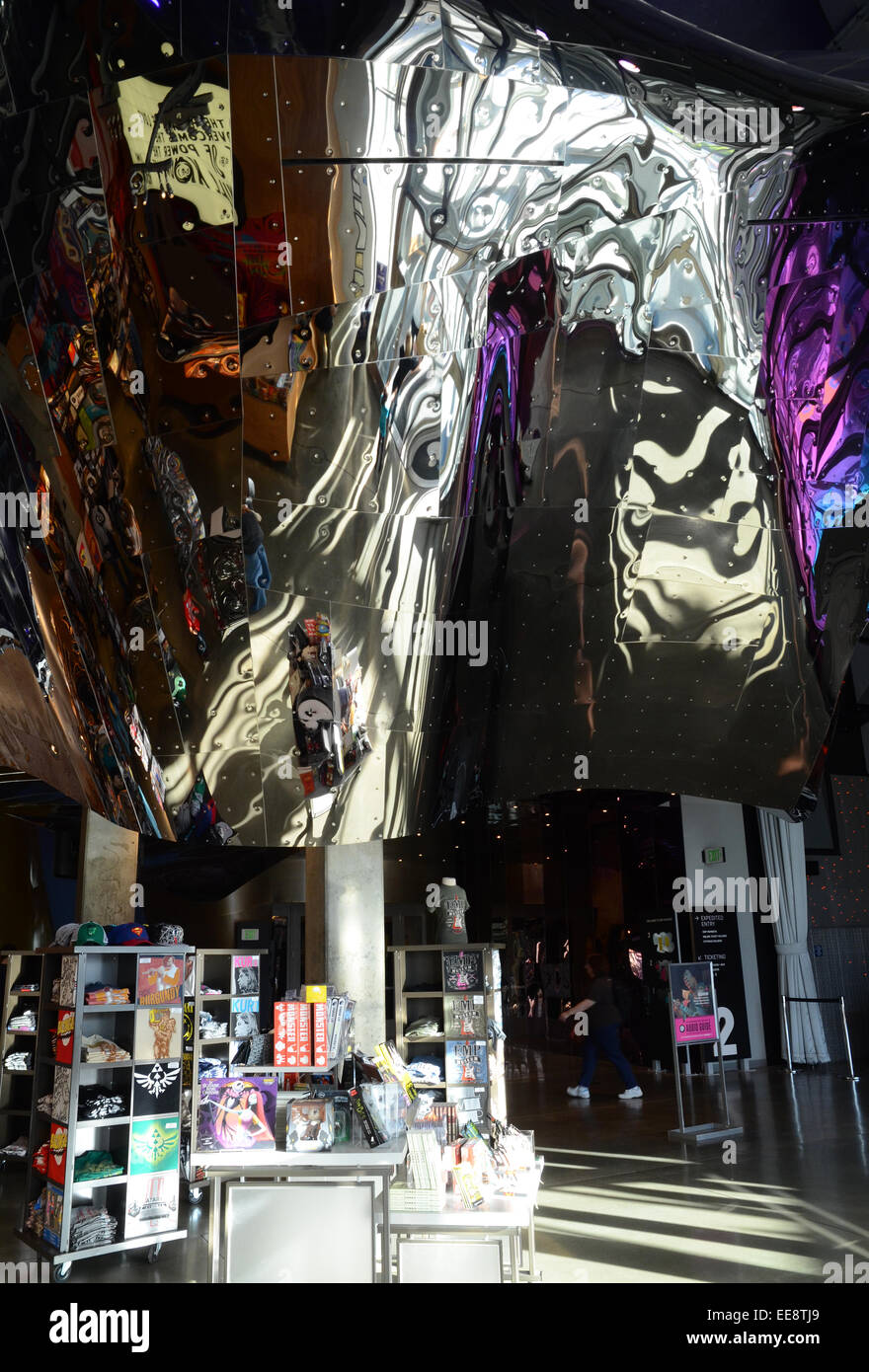 The EMP Museum, Seattle, USA Stock Photo - Alamy