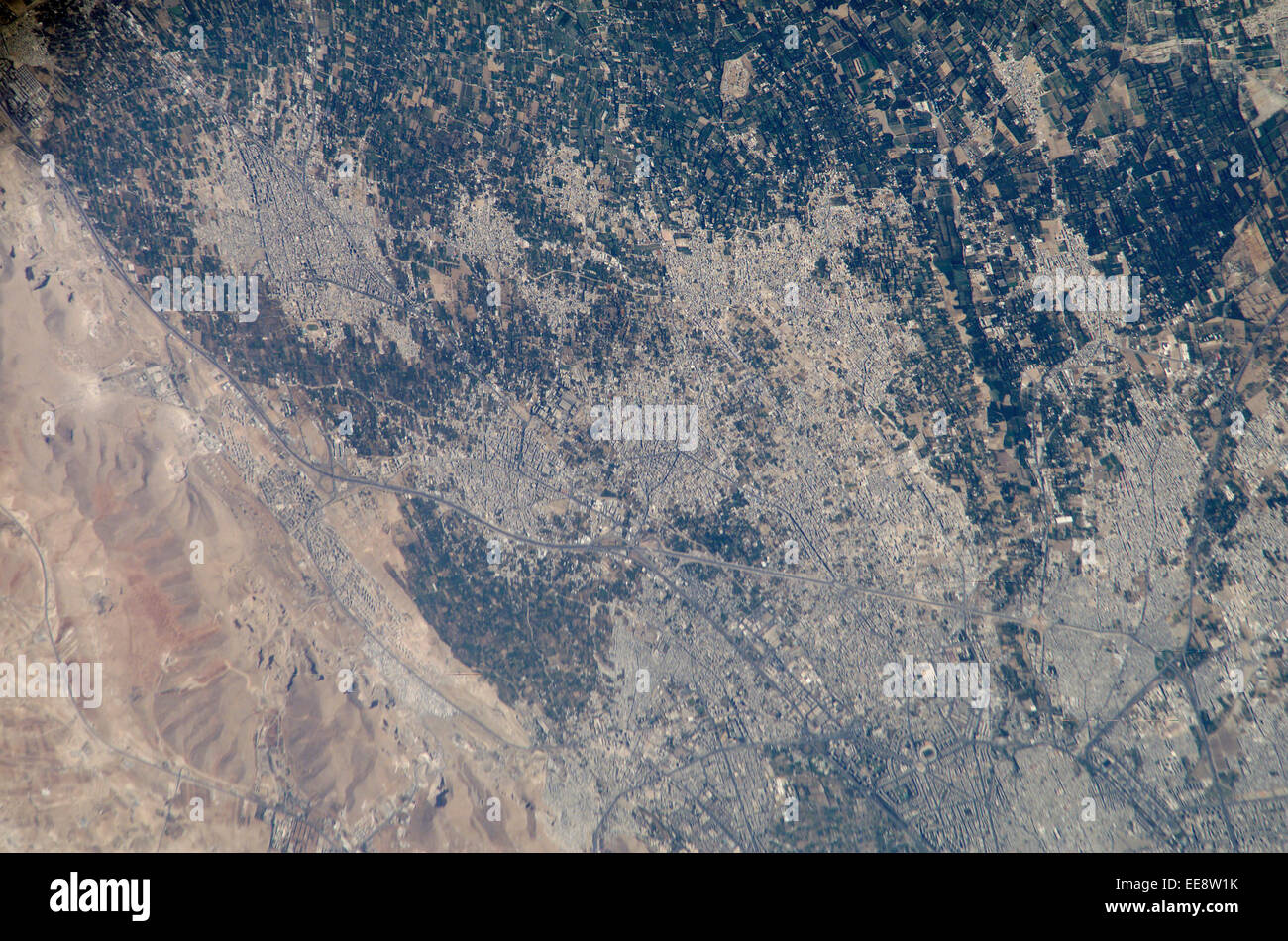 Damascus aerial hi-res stock photography and images - Alamy