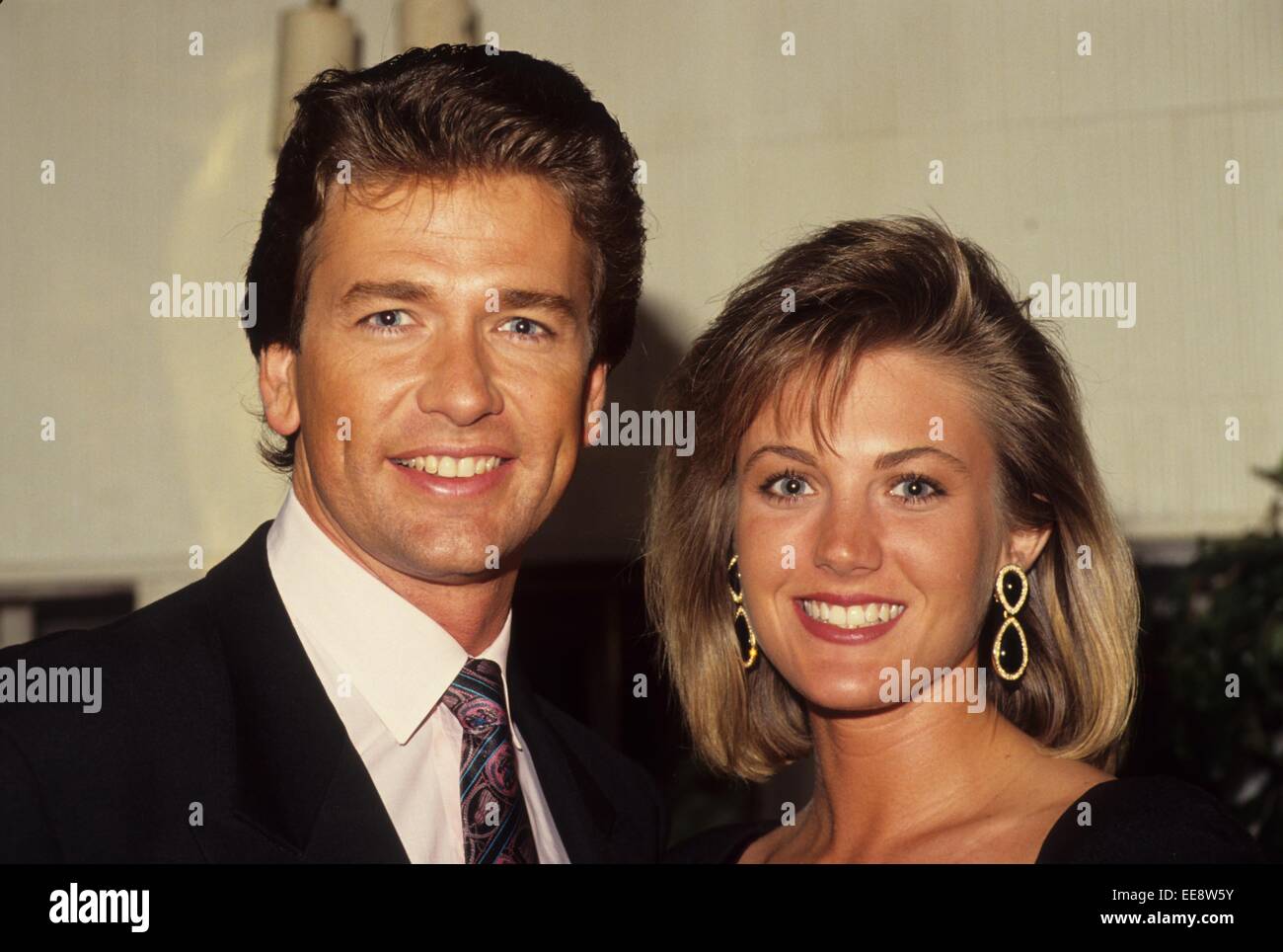 PERRY STEPHENS with wife Jenny Jackson.l1811. © Bob V. Noble/Globe ...