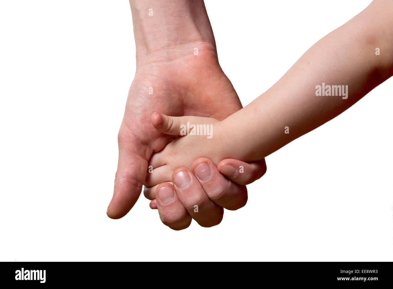 children and man hands isolated on white Stock Photo - Alamy