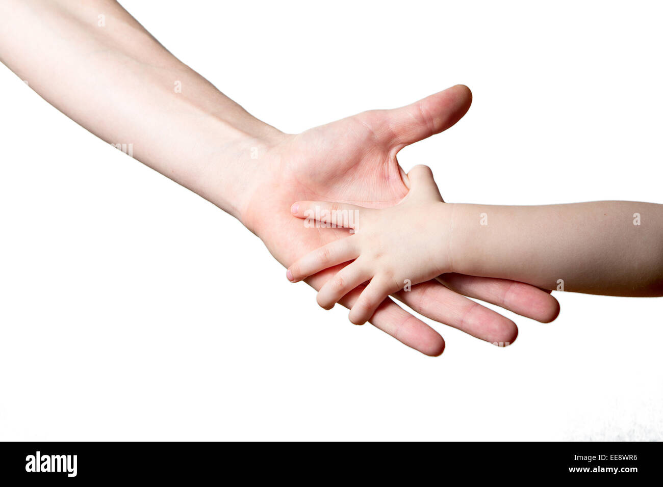 children and man hands isolated on white Stock Photo - Alamy