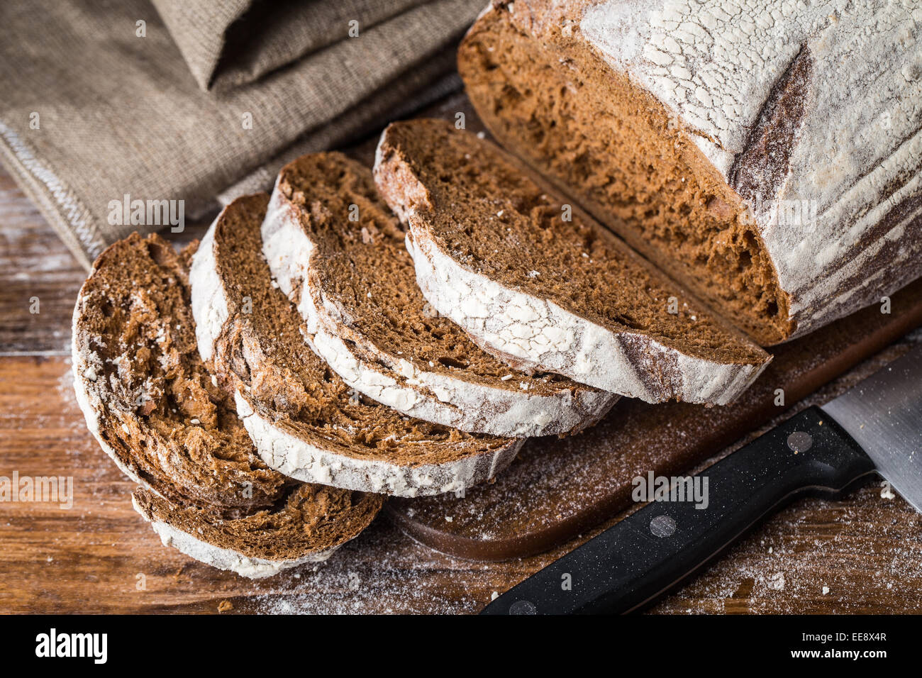 Freshly baked rye bread hi-res stock photography and images - Alamy