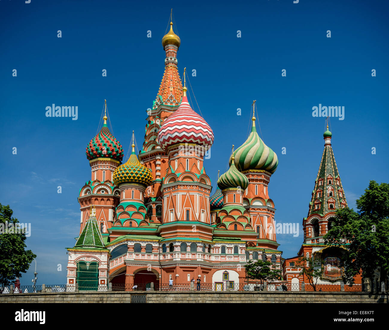 Saint Basil's Cathedral, Red Square, Moscow Stock Photo - Alamy