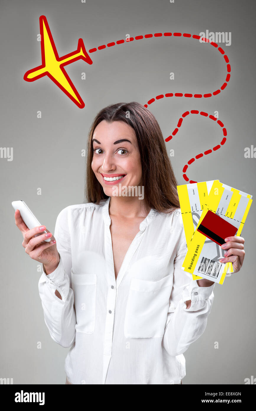 Airplane ticket hi-res stock photography and images - Alamy