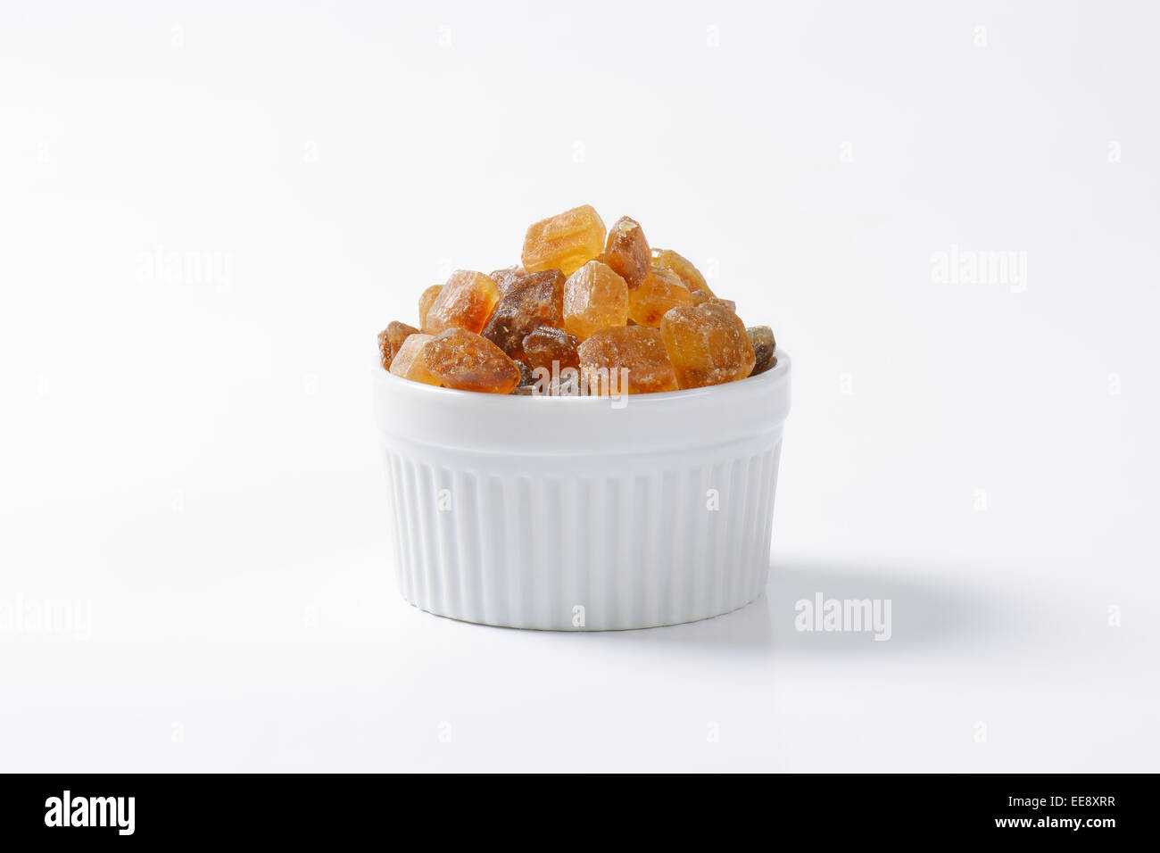 Brown rock sugar crystals with fine caramel flavor Stock Photo - Alamy