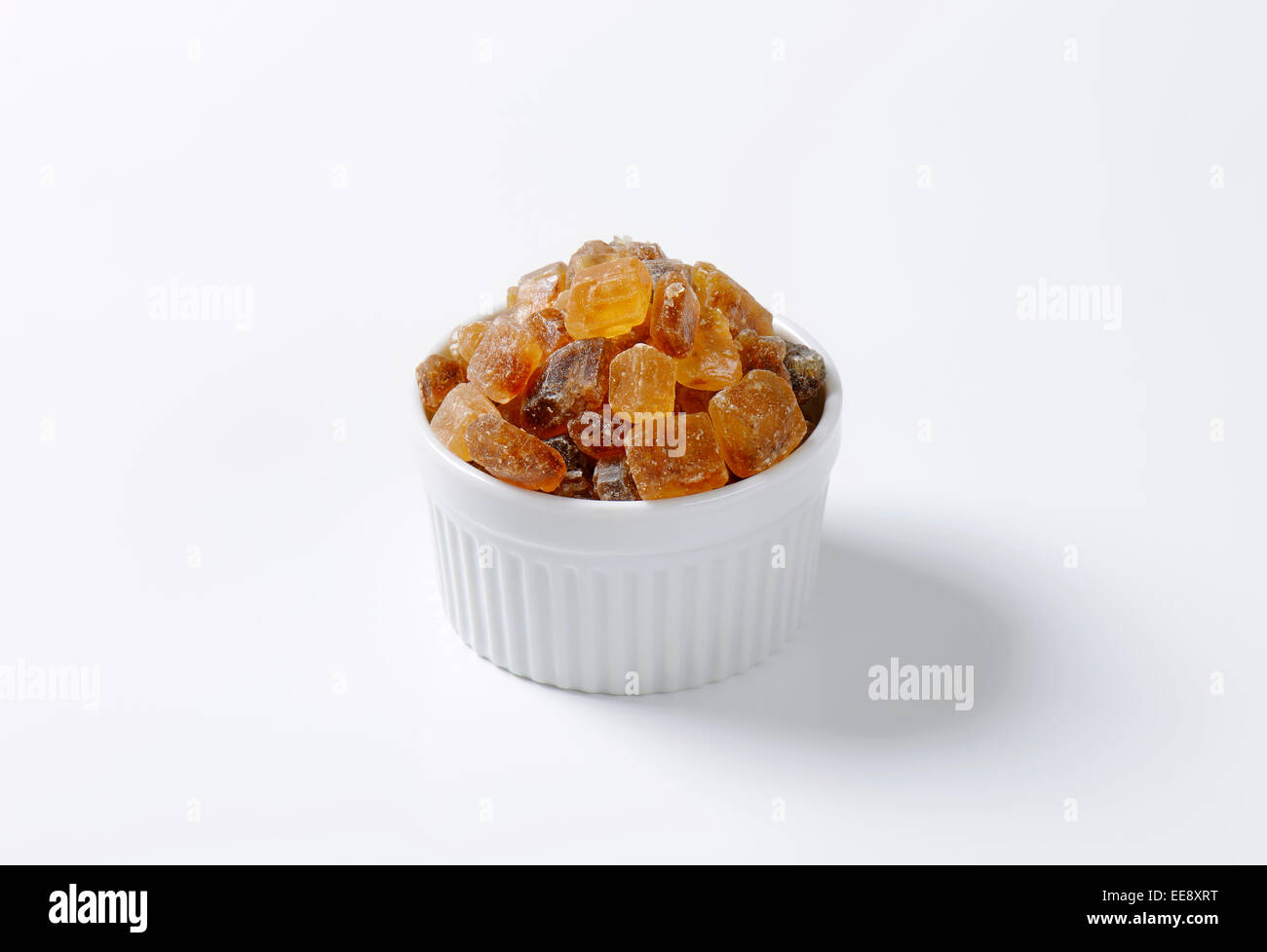 Brown rock sugar crystals with fine caramel flavor Stock Photo - Alamy