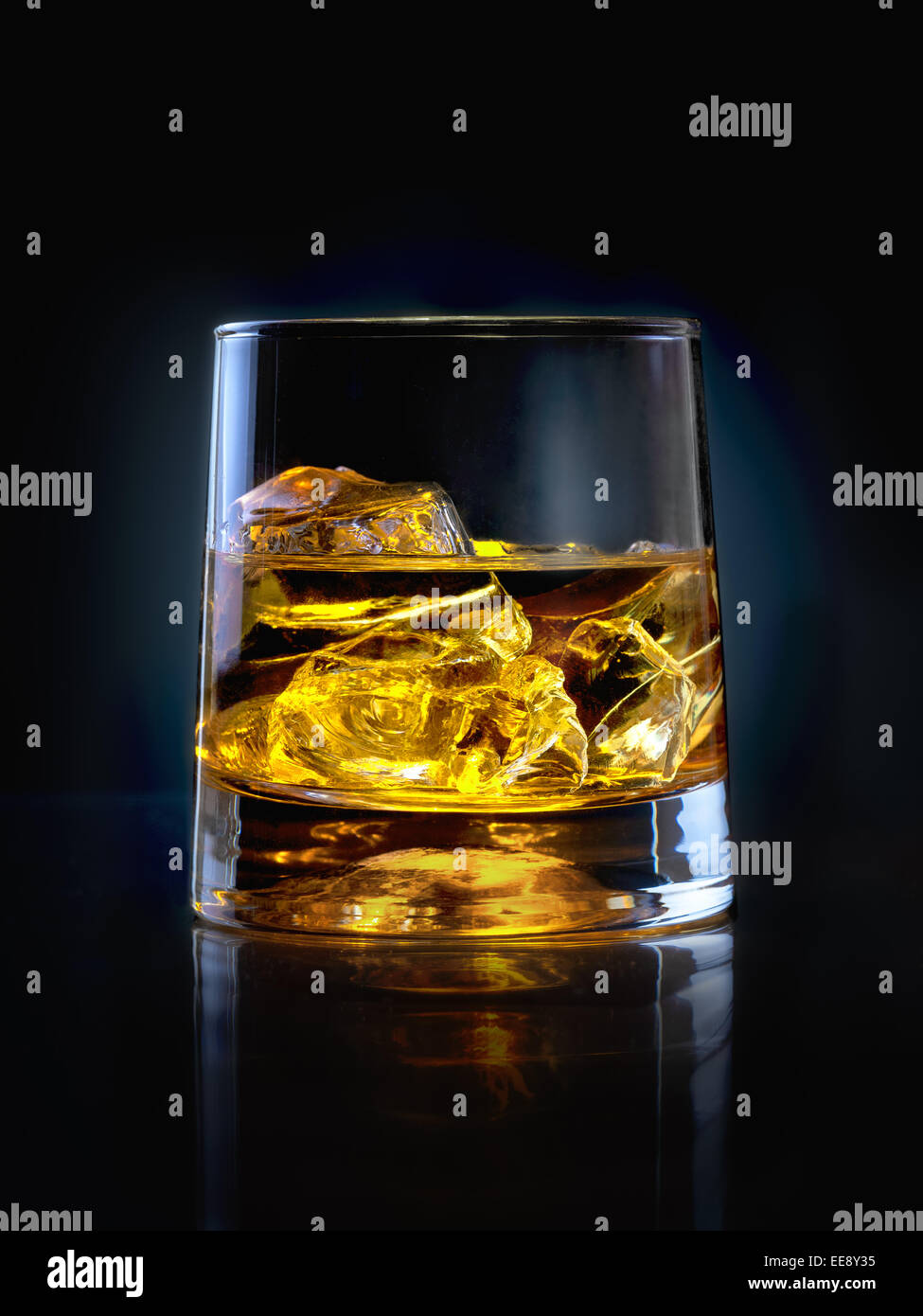 Glass of whiskey Stock Photo - Alamy
