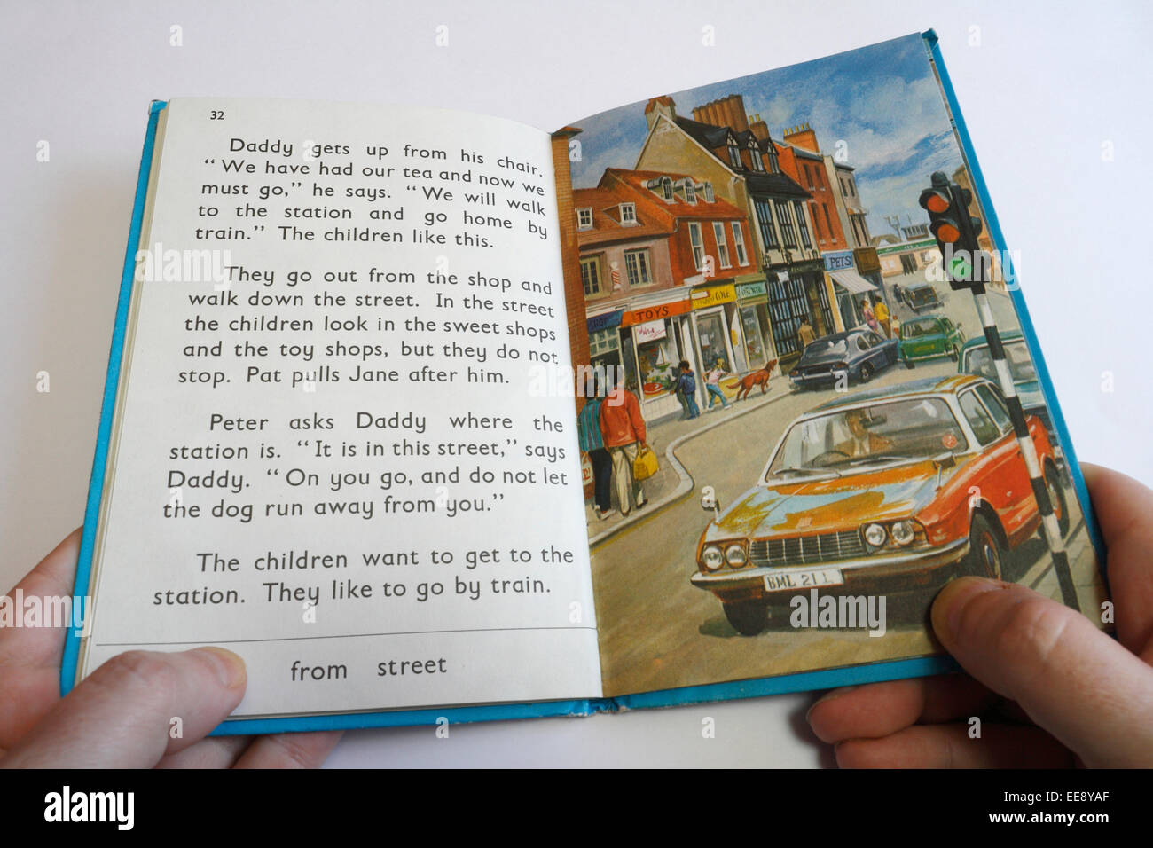 Children Reading Ladybird Book High Resolution Stock Photography and ...