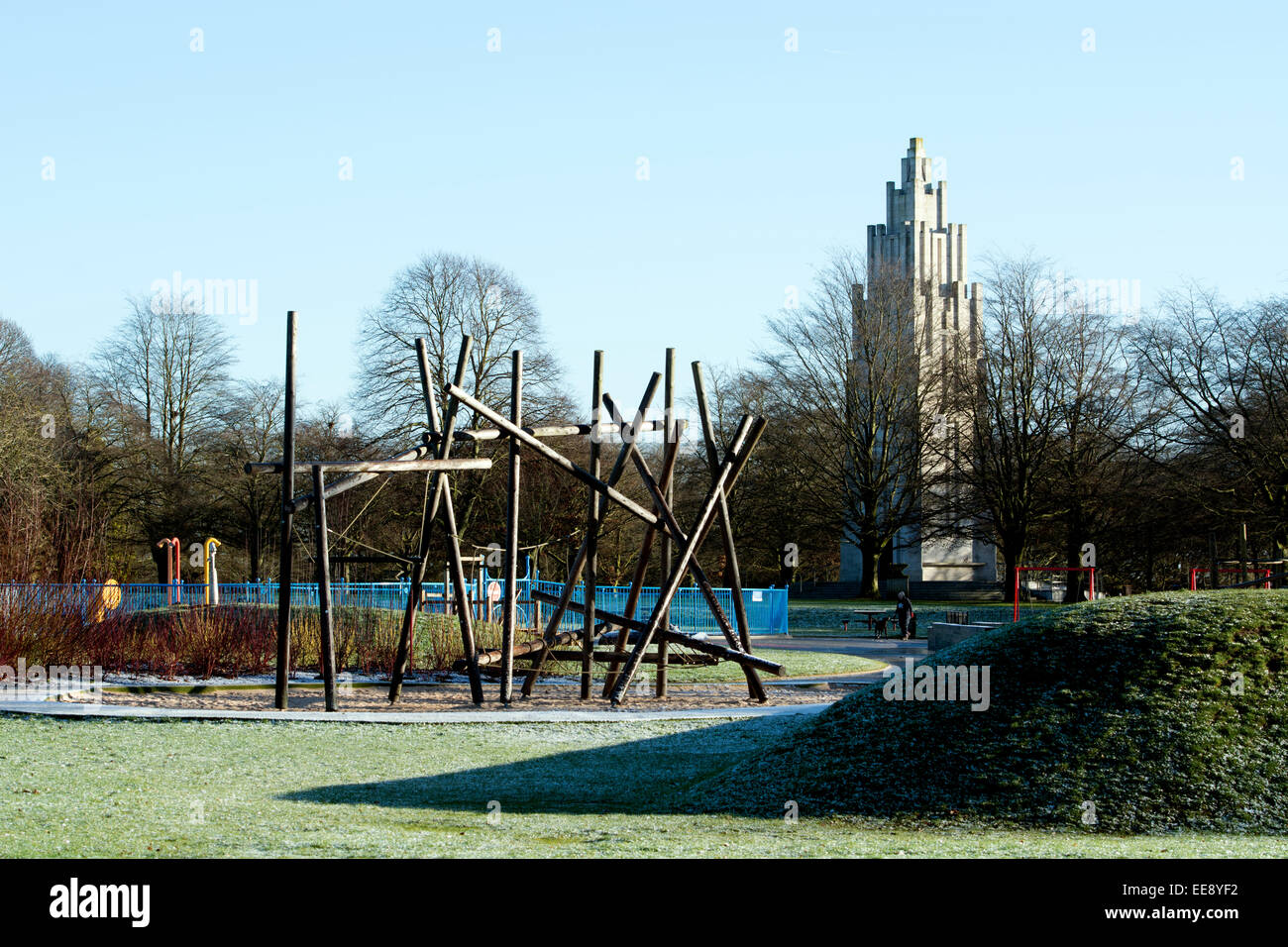 War Memorial Park in winter, Coventry, UK Stock Photo - Alamy