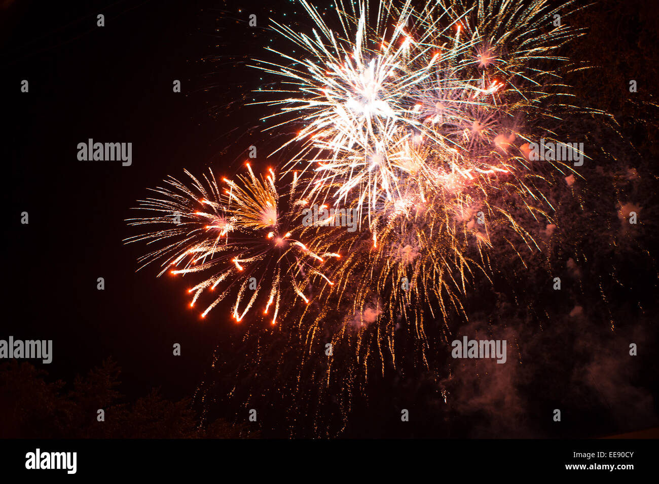 Artificial fire works hi-res stock photography and images - Alamy