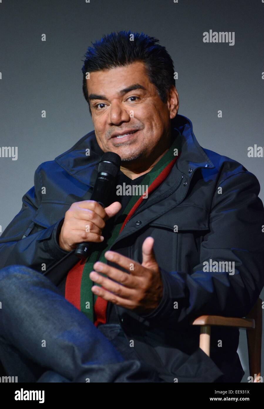 New York, NY, USA. 14th Jan, 2015. George Lopez at in-store appearance ...