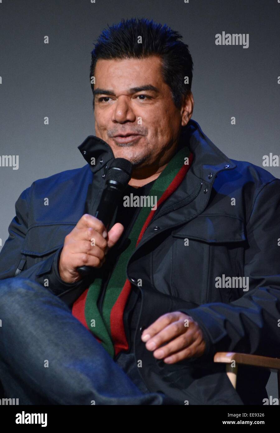 New York, NY, USA. 14th Jan, 2015. George Lopez at in-store appearance ...