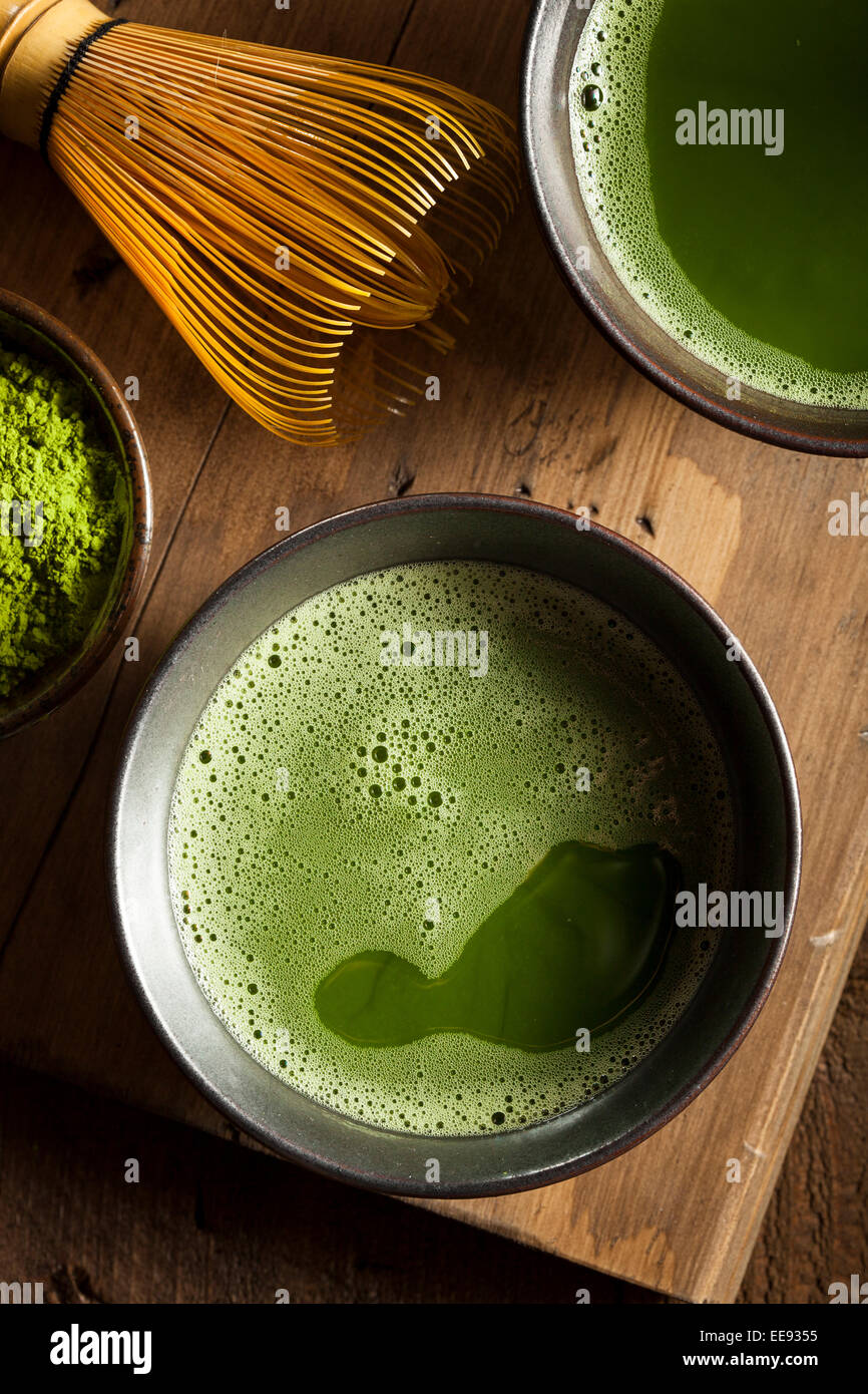 Organic matcha green tea hi-res stock photography and images - Alamy