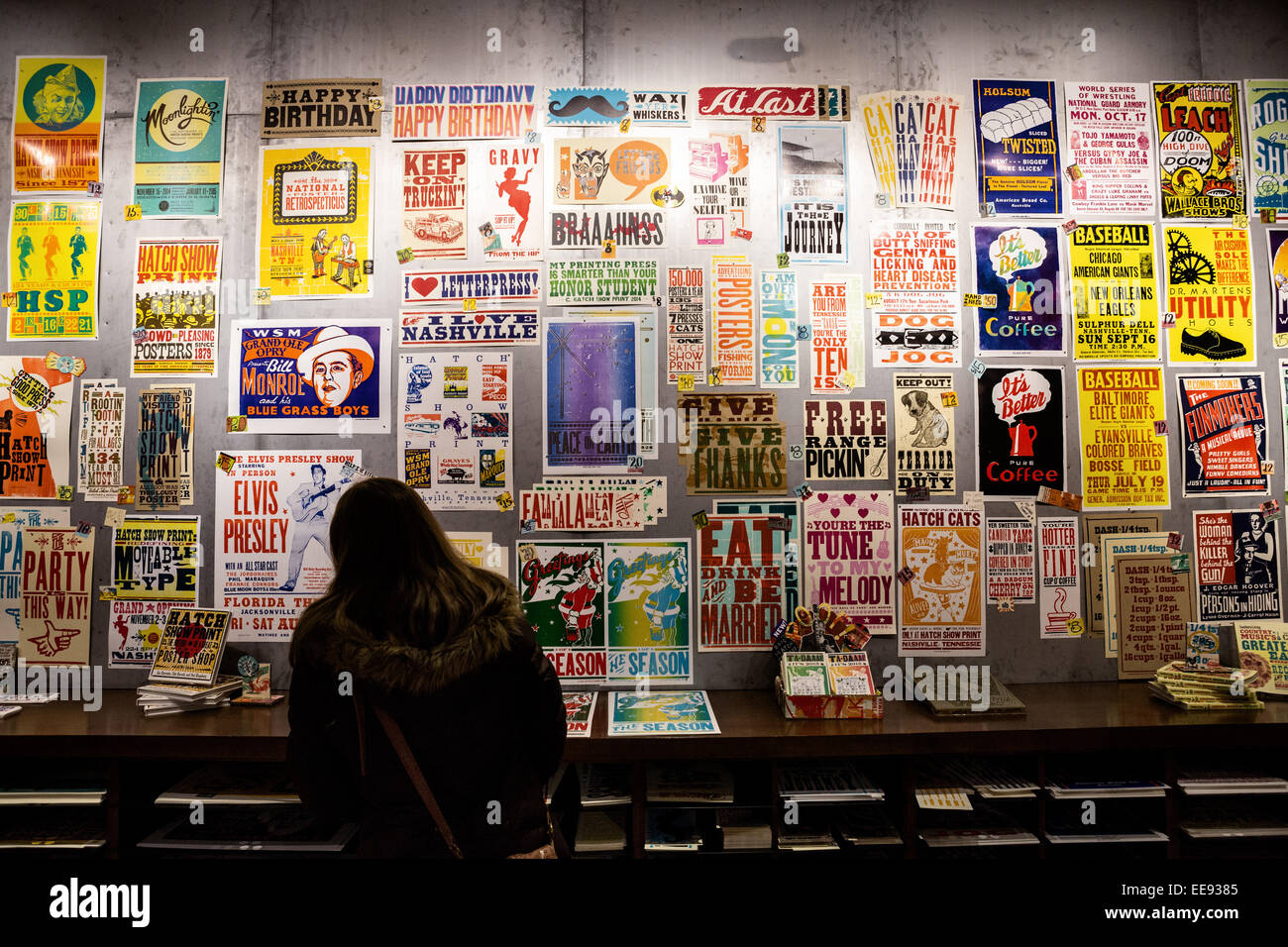 Advertisement Print Woman High Resolution Stock Photography and Images ...