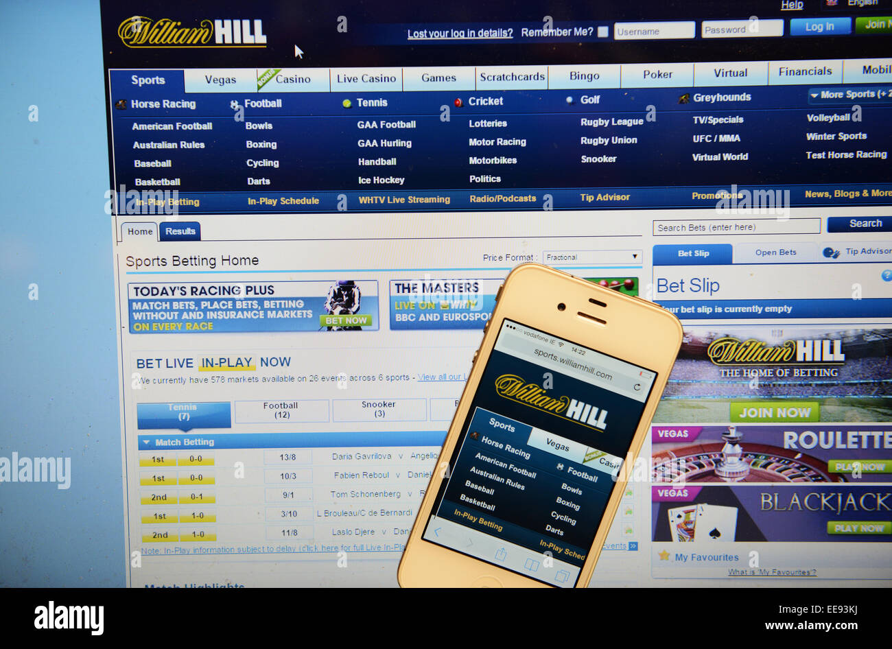 William hill hi-res stock photography and images - Alamy