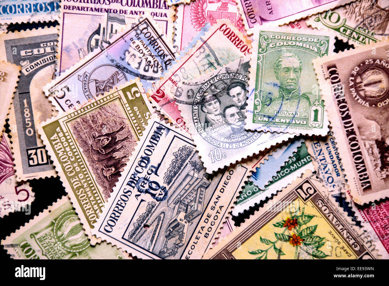 Cancelled stamps hi-res stock photography and images - Alamy