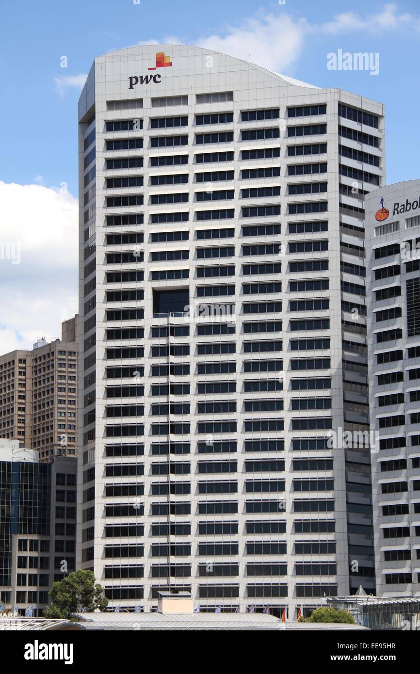 Sydney, Australia. 14 January 2015. The PWC (Price Waterhouse Coopers ...