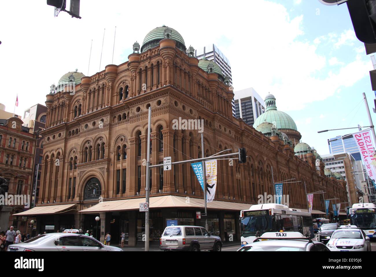 Sydney, Australia. 14 January 2015. The Queen Victoria Building (QVB ...