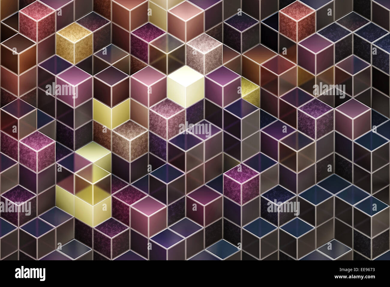 abstract cubic backgrounds for your design Stock Photo - Alamy
