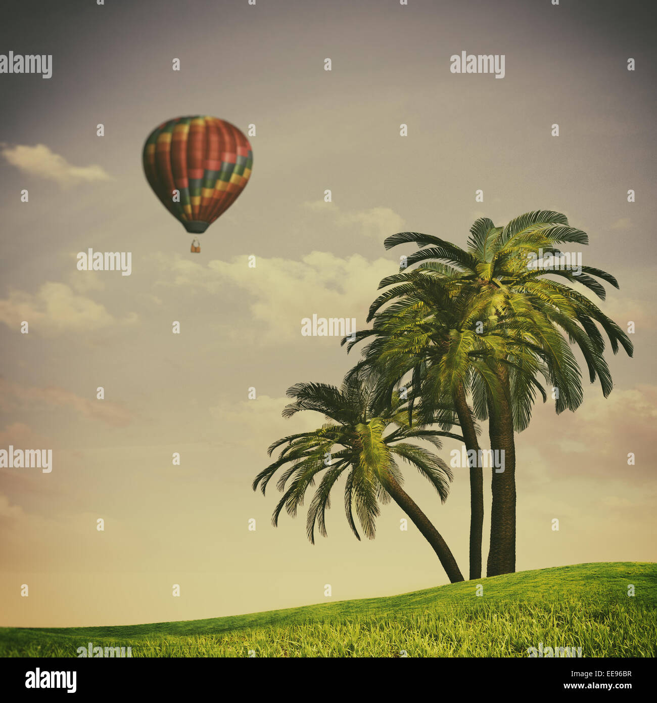 Tropical summer, abstract travel backgrounds for your design Stock ...