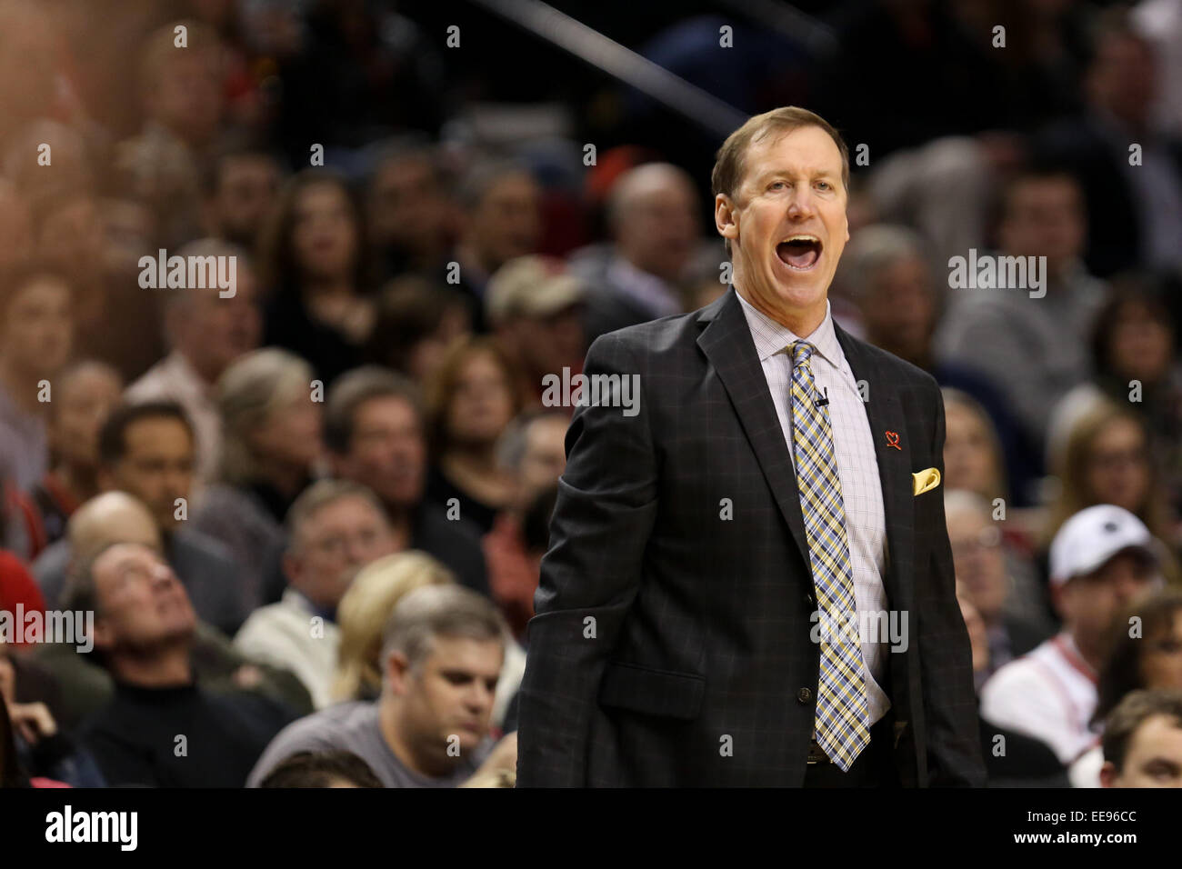 TERRY STOTTS coaches from the sidelines. The University of Oregon plays ...